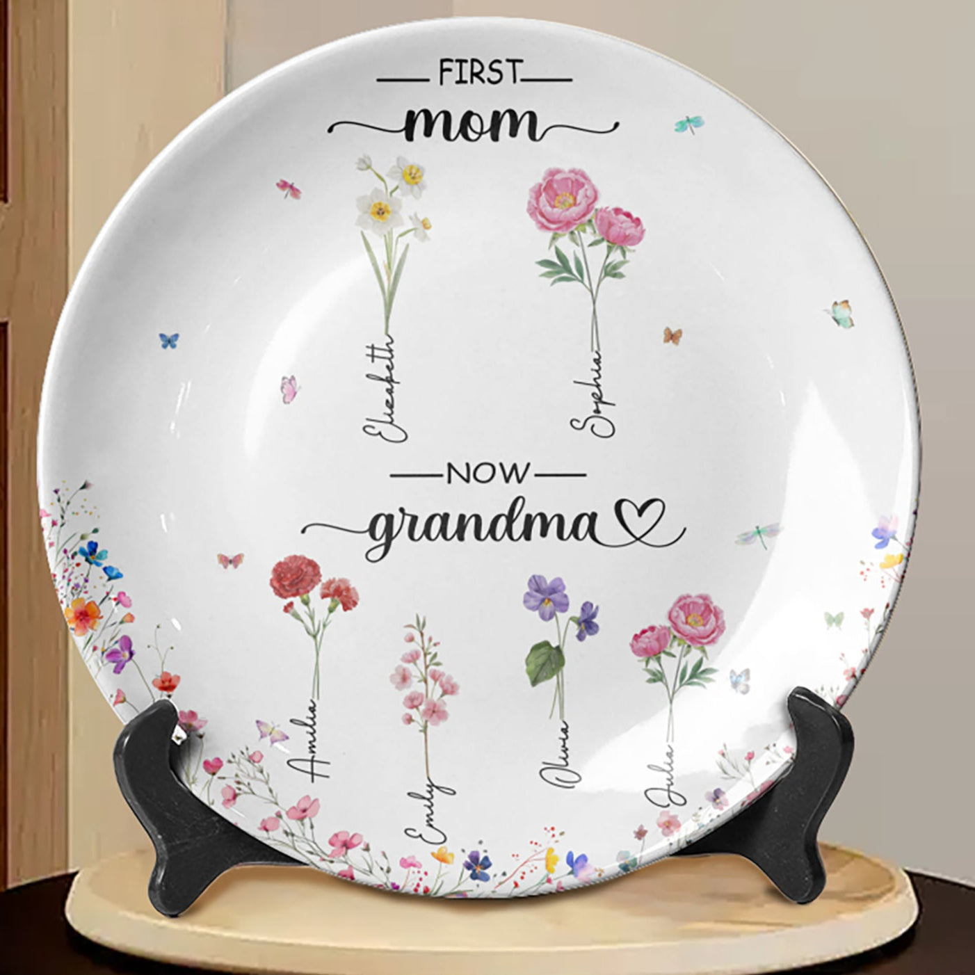 custom ceramic name plates